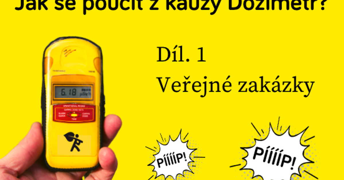 Dvojí metr pro přidělování veřejných zakázek musí zmizet aneb poučení z ...